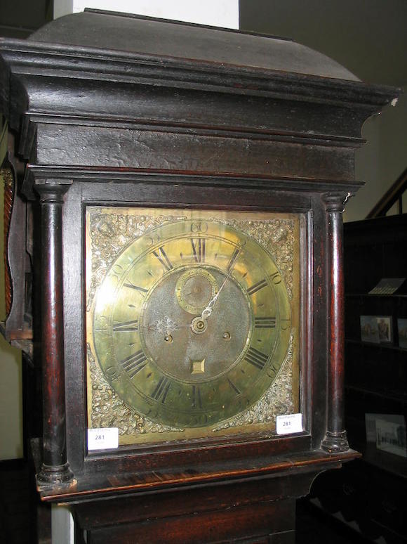 Bonhams An 18th Century Oak Longcase Clock