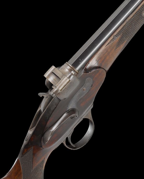 Bonhams : A fine Soper 1868 WR patent .450 No2 Musket self-acting side ...