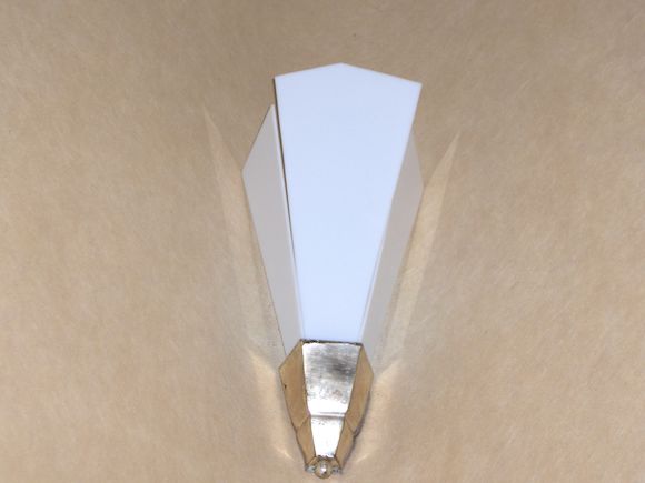 Bonhams : A set of four Art Deco corner uplighters