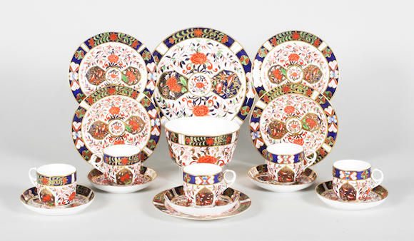 Bonhams A Derby Crown Porcelain Co Part Tea Service Circa 1880