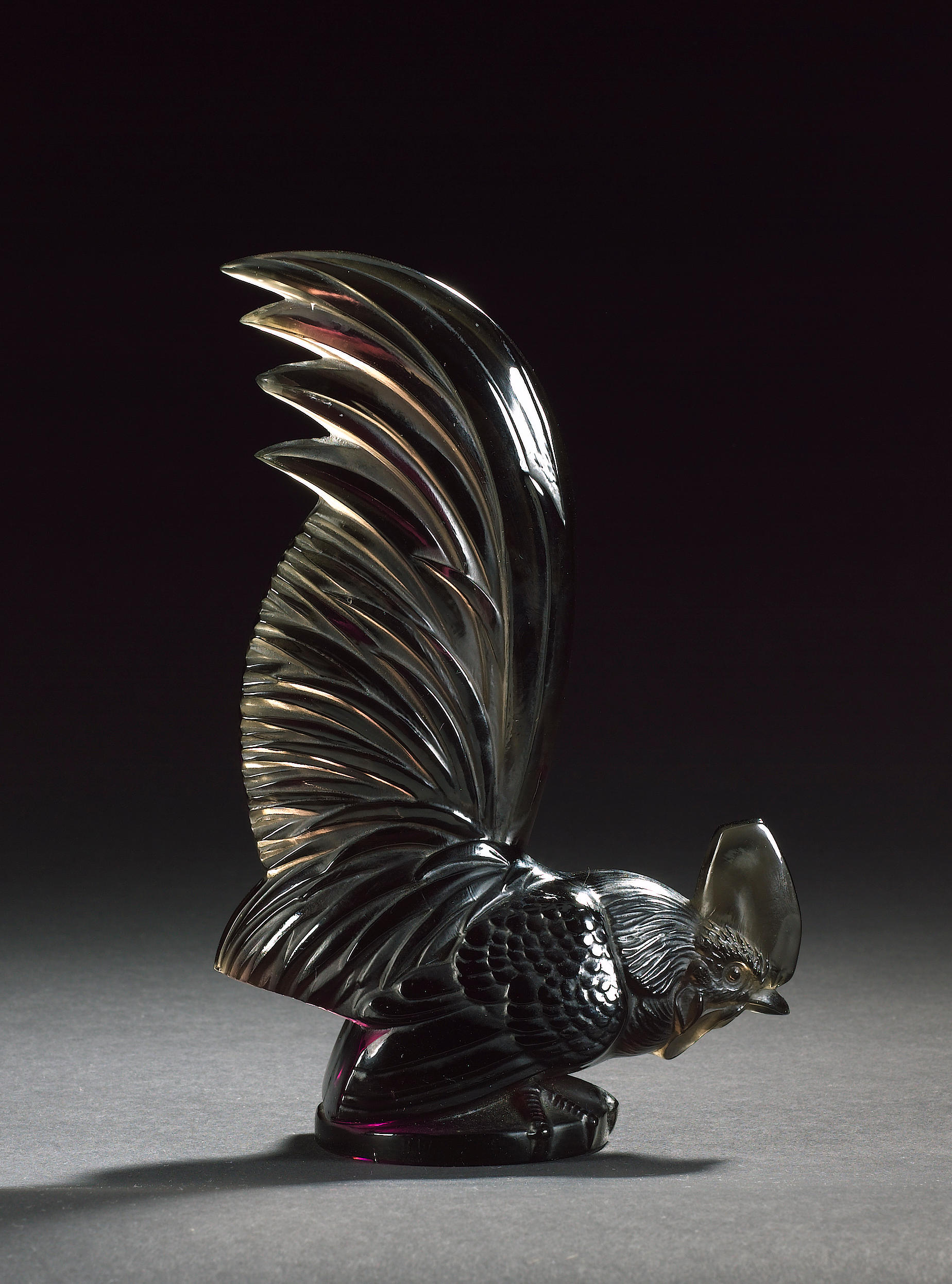 Bonhams Cars A Fine Coq Nain Colored Glass Mascot By René Lalique French Introduced 10th