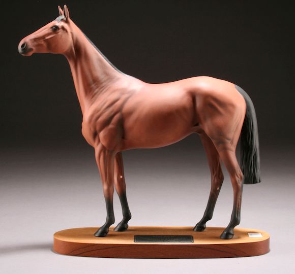 Bonhams : A Beswick Connoisseur horse Red Rum