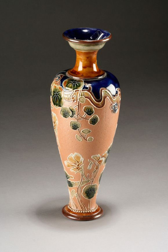 Bonhams : Lambeth A Doulton Lambeth vase, circa 1905
