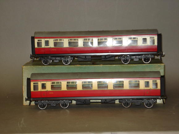 Bonhams Bassett Lowke Br Passenger Coaches 4