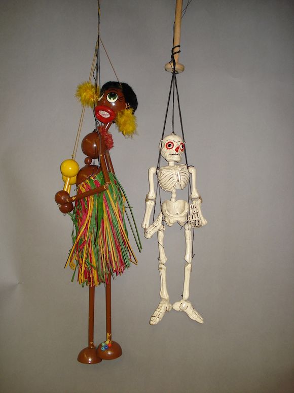 Bonhams : Pelham Puppet Lulabelle and Skeleton, 2