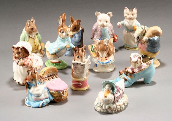 Bonhams : Beswick Storybook A collection of twelve Beswick Beatrix ...