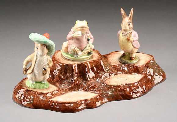 Bonhams : Beswick Storybook Three recent Beswick 'Beatrix Potter' figures