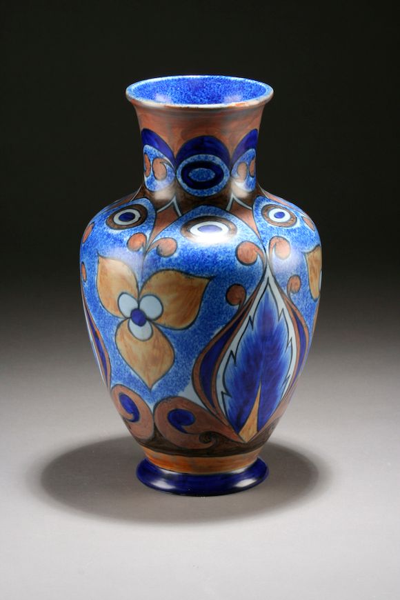 Bonhams : A large Clews 'Chameleon Ware' vase