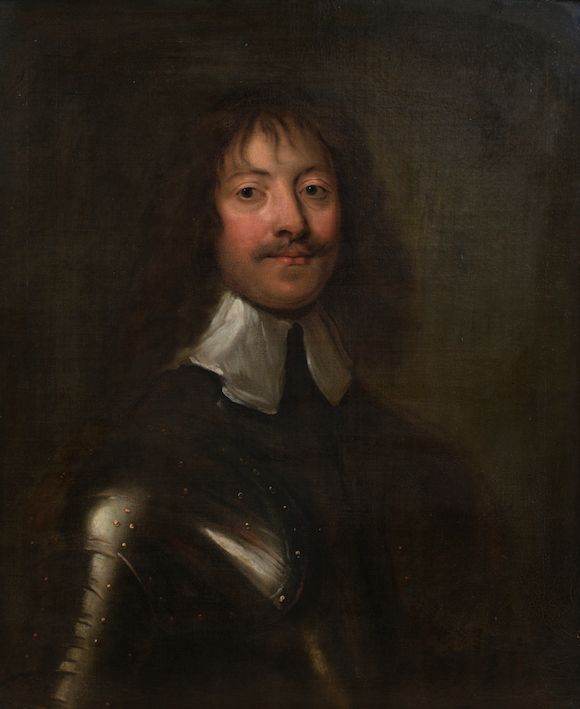 Bonhams : John Medina (British, 1721-1796) Half-length portrait of ...