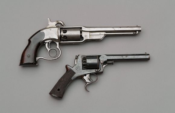 Bonhams : A Six-Shot Percussion Savage Revolver