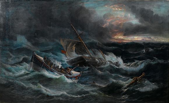 Bonhams : Charles Robert Ricketts (British, 19th. Century) The 'Hero ...