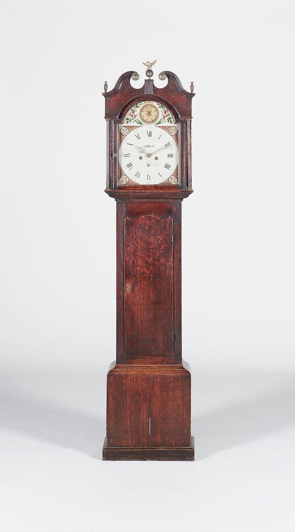 Bonhams A First Quarter Of The 19th Century Oak Longcase Clock Unsigned