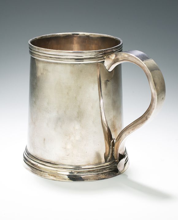 Bonhams : An early 18th century style mug Bearing marks of Robert Keay ...