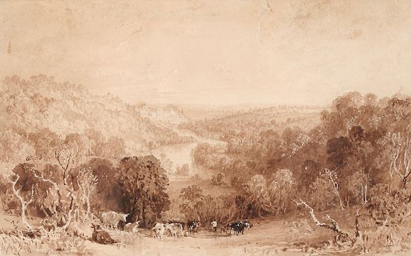 Bonhams : Thomas Allom (British, 1804-1872) 'Barnard Castle, Durham ...