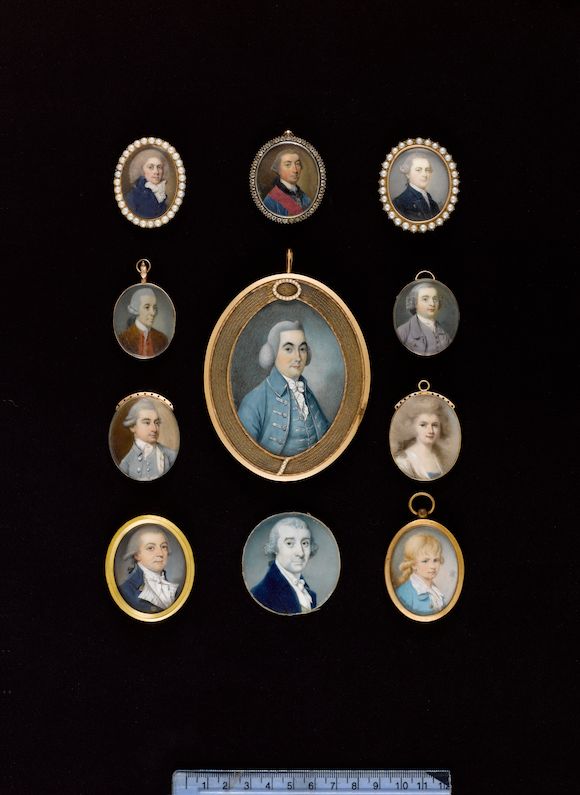 Bonhams : Irish School, circa 1780 A Gentleman, wearing pale blue coat ...