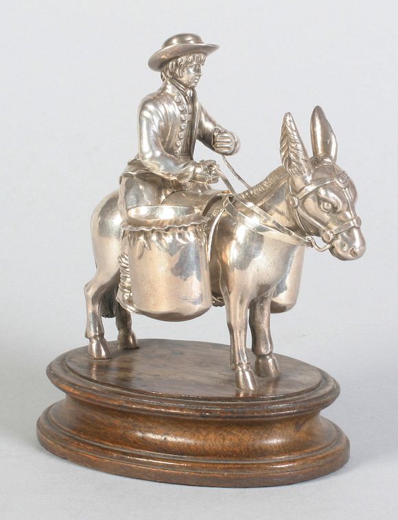 Bonhams : A late 19th century novelty toothpick holder modelled as a ...