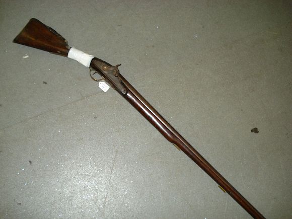 Bonhams : A Percussion Wall Gun