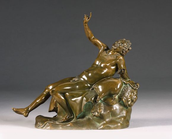 Bonhams : A late 19th century Austrian bronze figure of Hercules