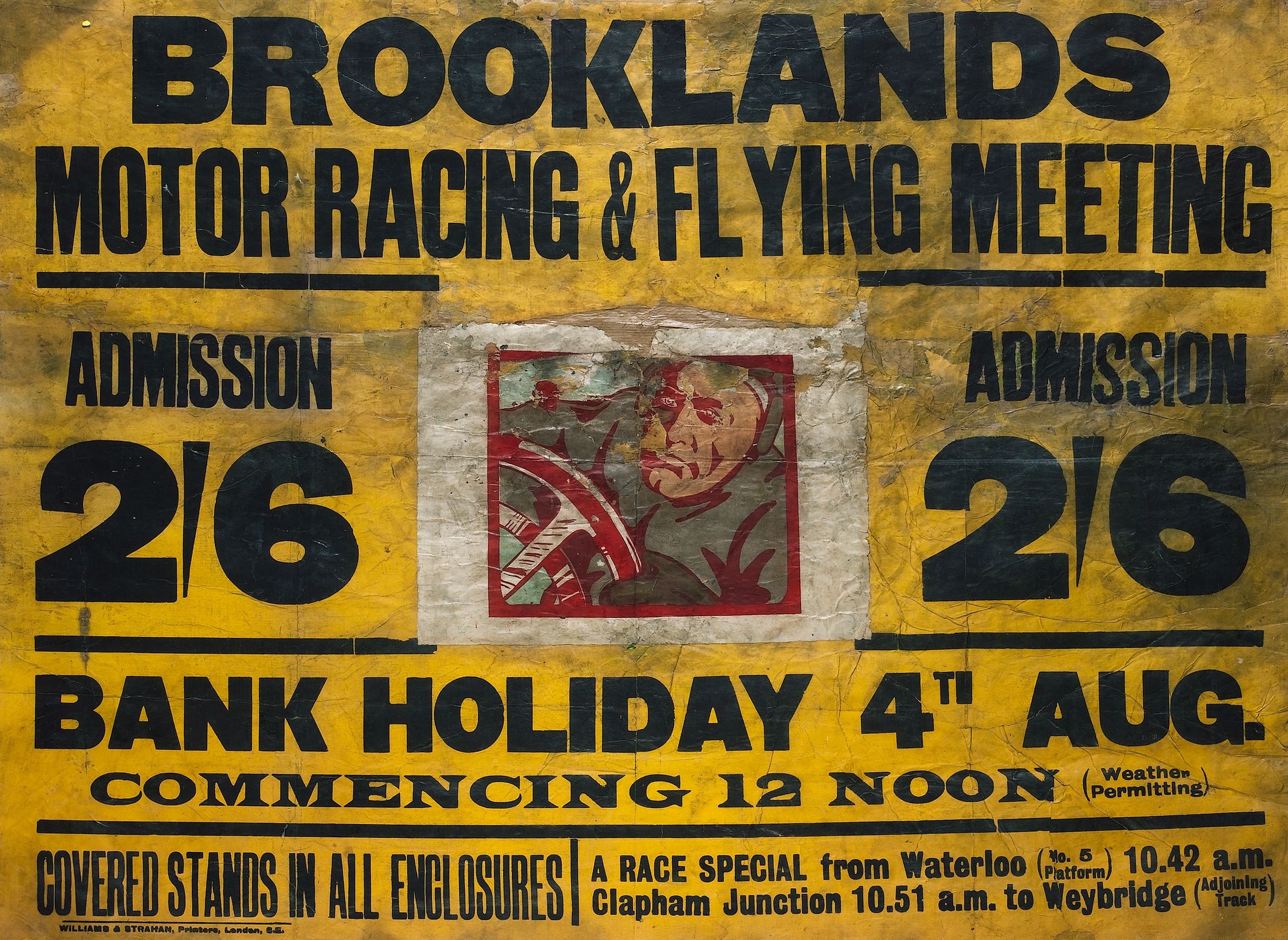Bonhams Cars : A Brooklands - 'Motor Racing & Flying Meeting - Bank ...
