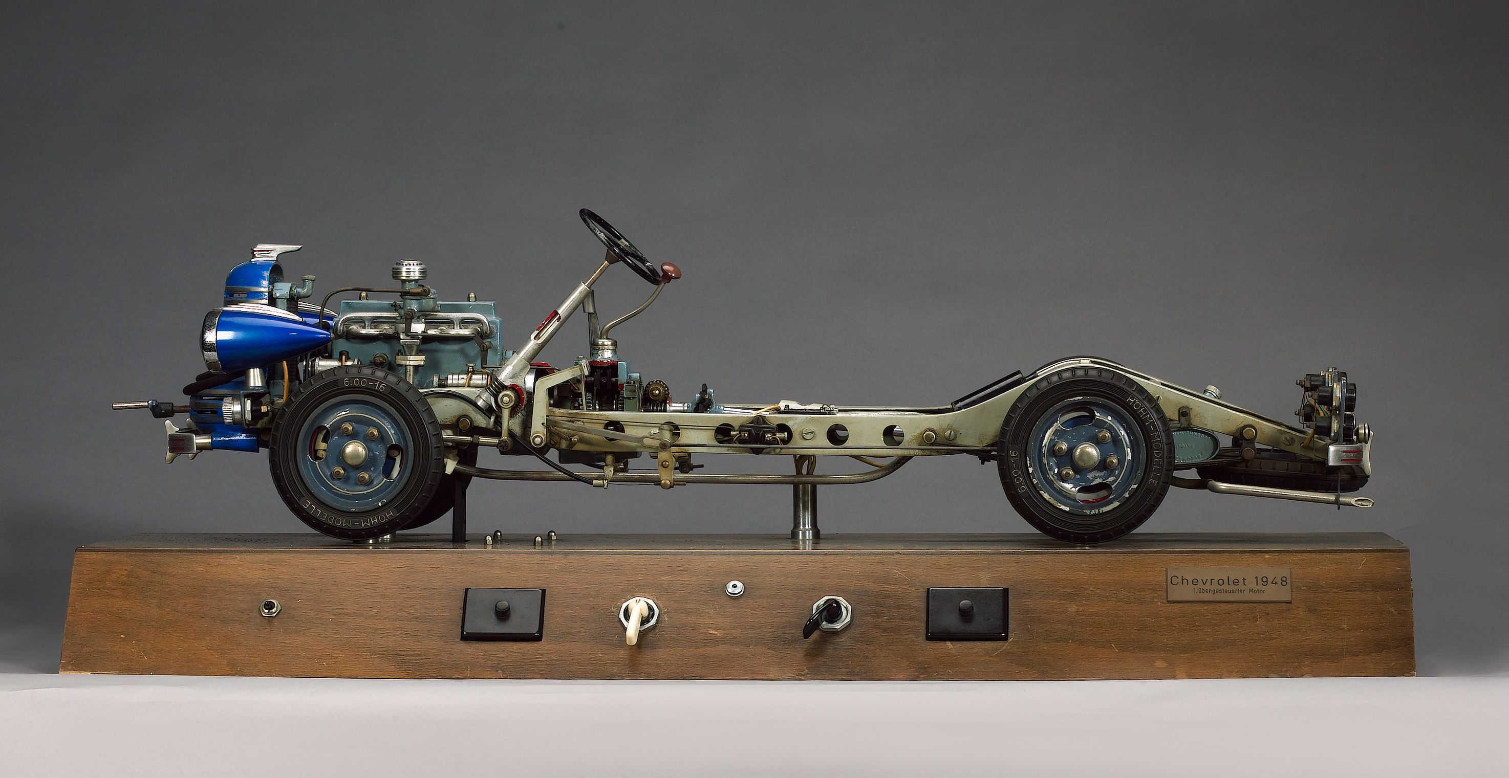 Bonhams Cars : A large-scale instructional model of a Chevrolet car, by ...