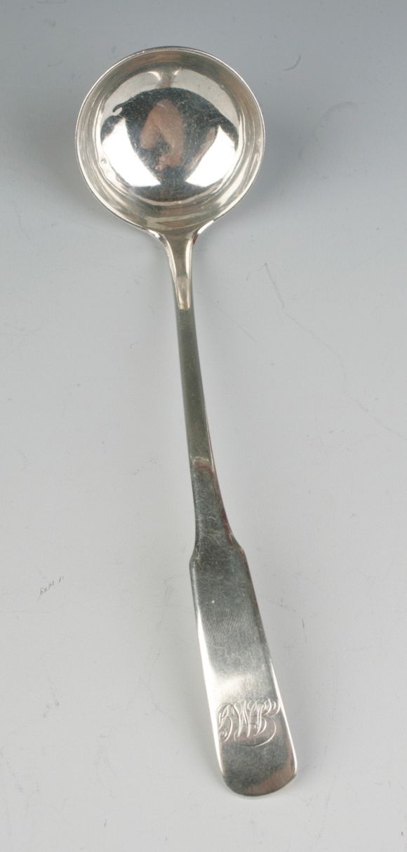 Bonhams : An oar-shaped toddy ladle By William Constable of Dundee ...