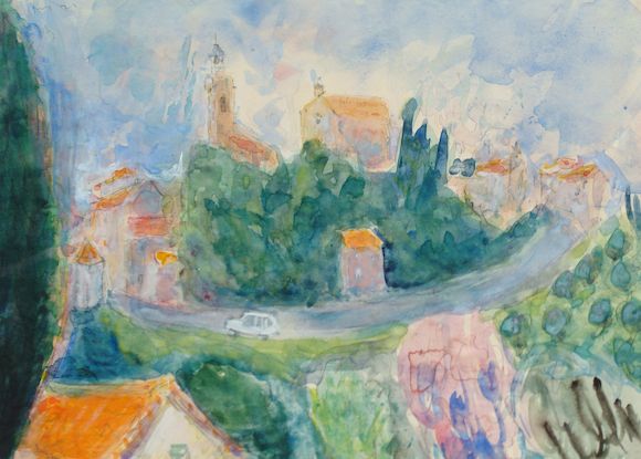 Bonhams : Adrian Ryan (British, 1920-1998) Montravaux, Spring 1976