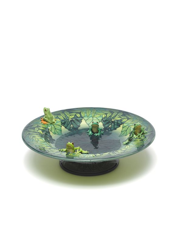 Bonhams : 'Tree Frog' A Footed Bowl