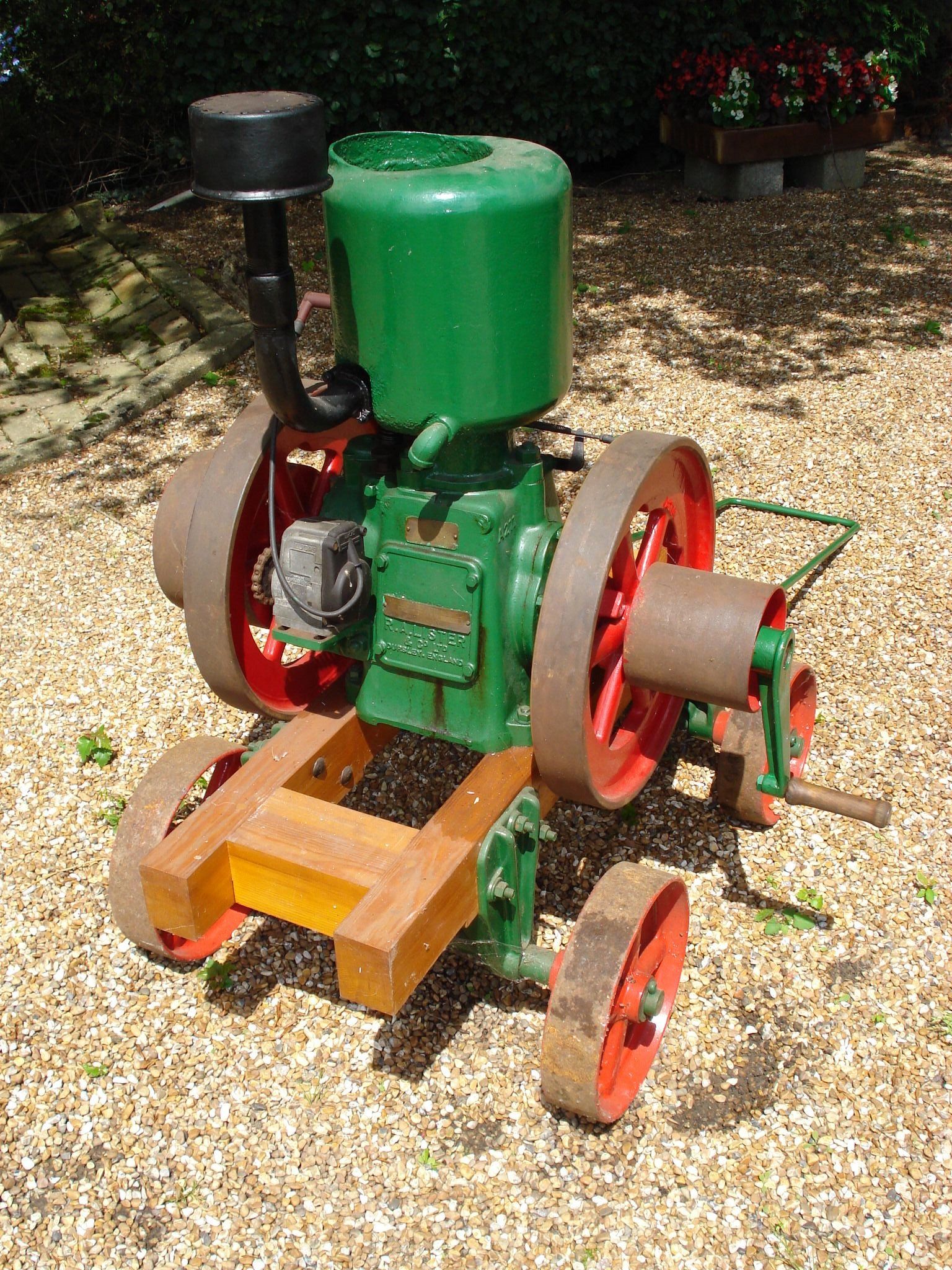 Bonhams Cars : An RA Lister Stationary Engine,