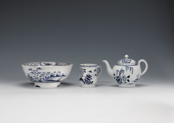 Bonhams : A rare Christian bowl and a mug circa 1766-78