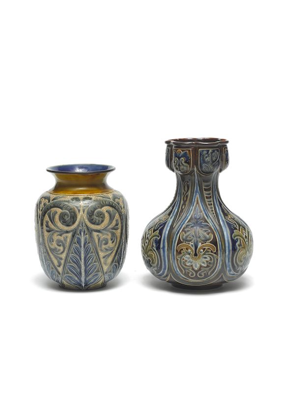 Bonhams : Emily Stormer for Doulton Lambeth A Vase, 1886