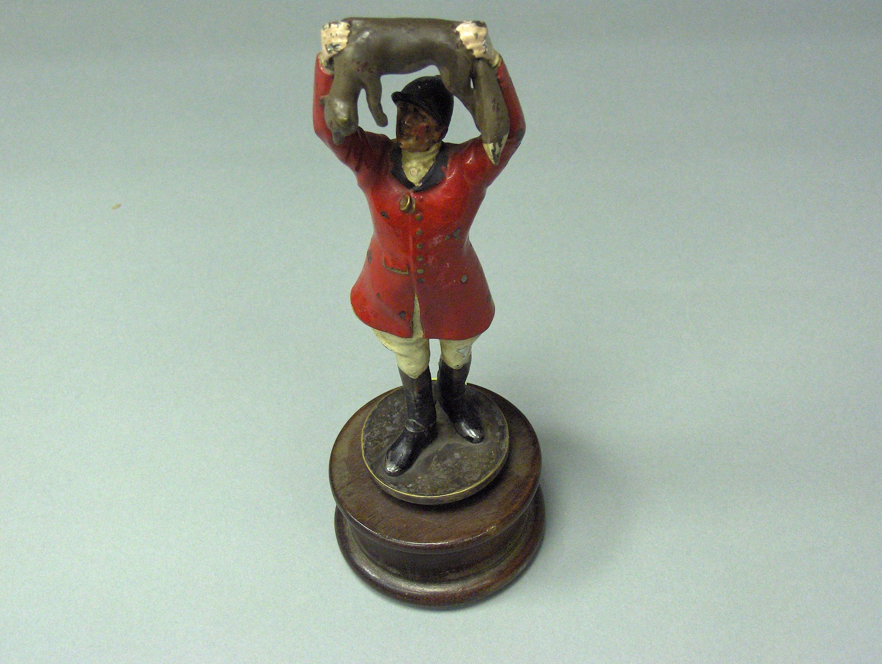 Bonhams Cars : A 'Tally Ho!' mascot, by A E LeJeune,