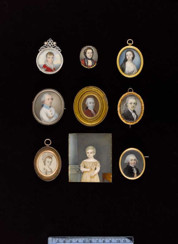 Bonhams : French School, circa 1775 A Gentleman, wearing red coat ...