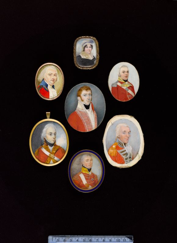 Bonhams : English School, circa 1820 A Bengal Native Cavalry Officer ...