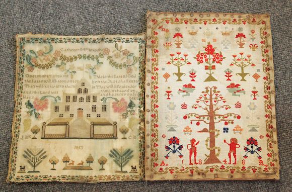 Bonhams : An early 19th century sampler by Cathren McIntosh