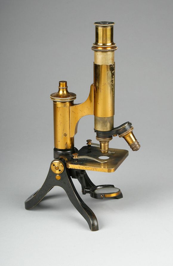 Bonhams : An early 20th Century microscope by Henry Crouch