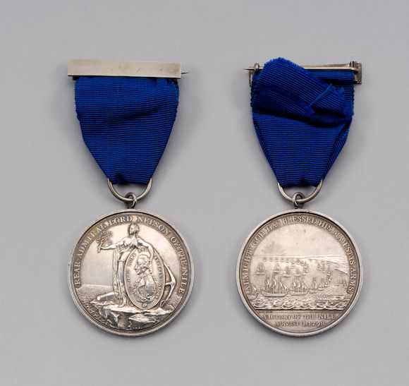 Bonhams : Alexander Davison's Nile Medal 1798,