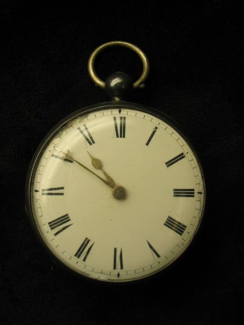 Bonhams : A 19th century open face silver pocket watch Edward Crow ...