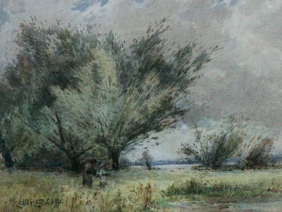 Bonhams : Lester Sutcliffe (British, active 1880-1930) Mother and child ...