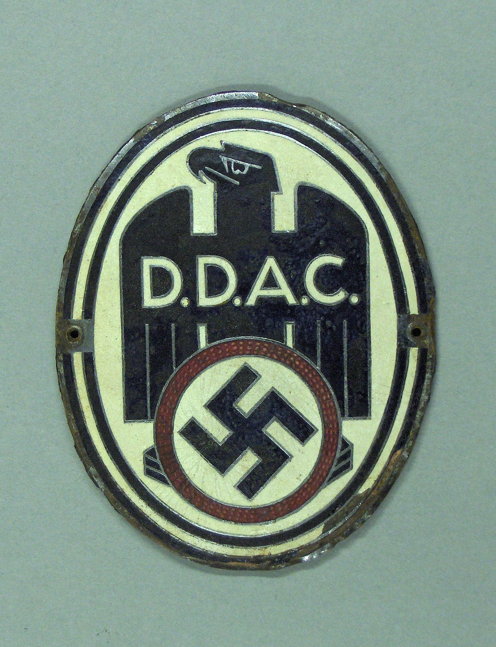Bonhams Cars : A DDAC badge,