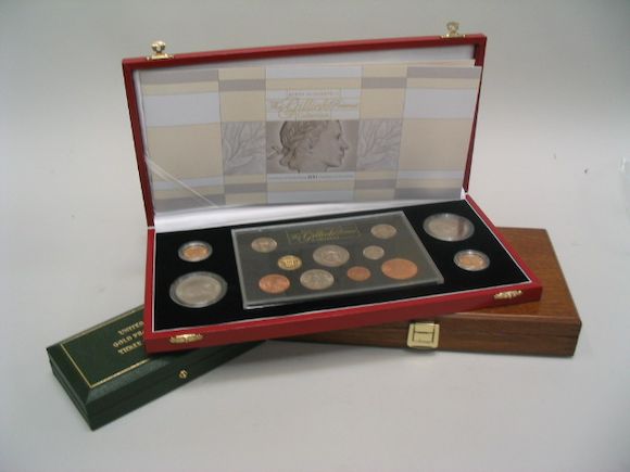 Bonhams : A cased Queen Elizabeth II Royal portrait collection