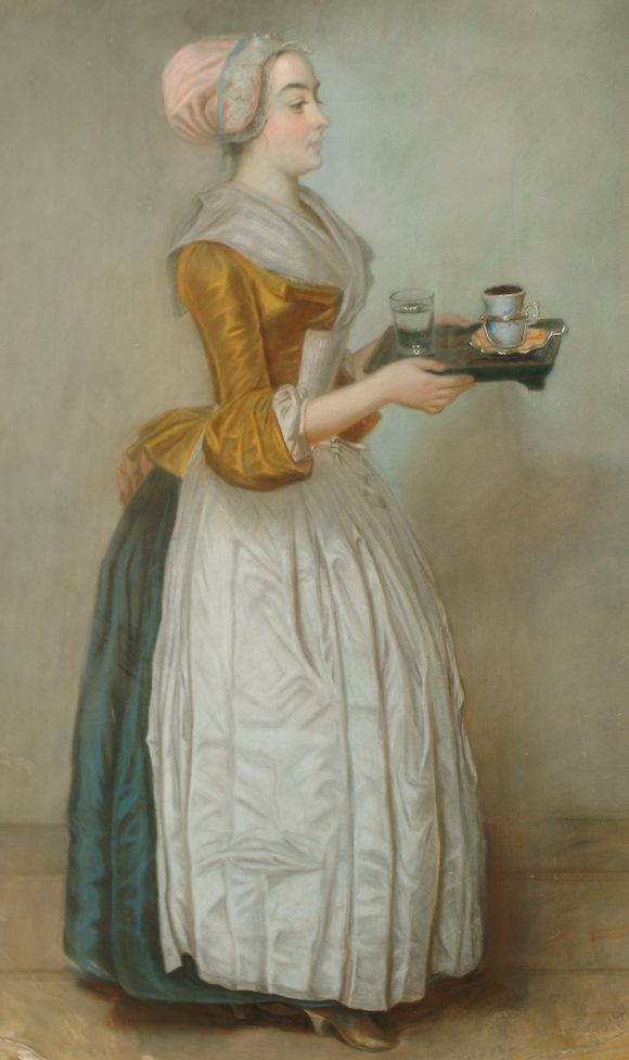 Bonhams : After Jean Étienne Liotard The Chocolate Girl