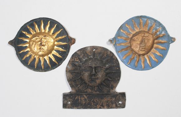 Bonhams : A Sun lead fire mark
