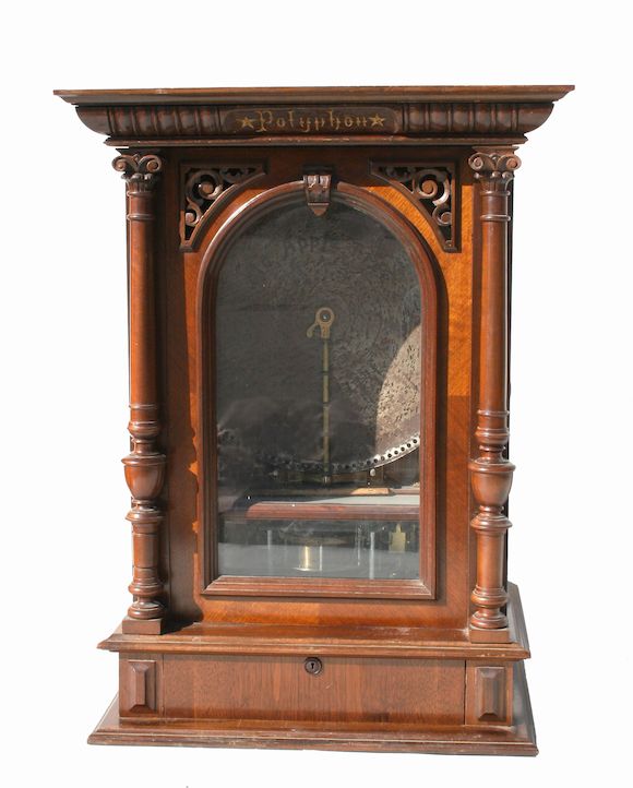Bonhams : An upright coin-in-the-slot Polyphon