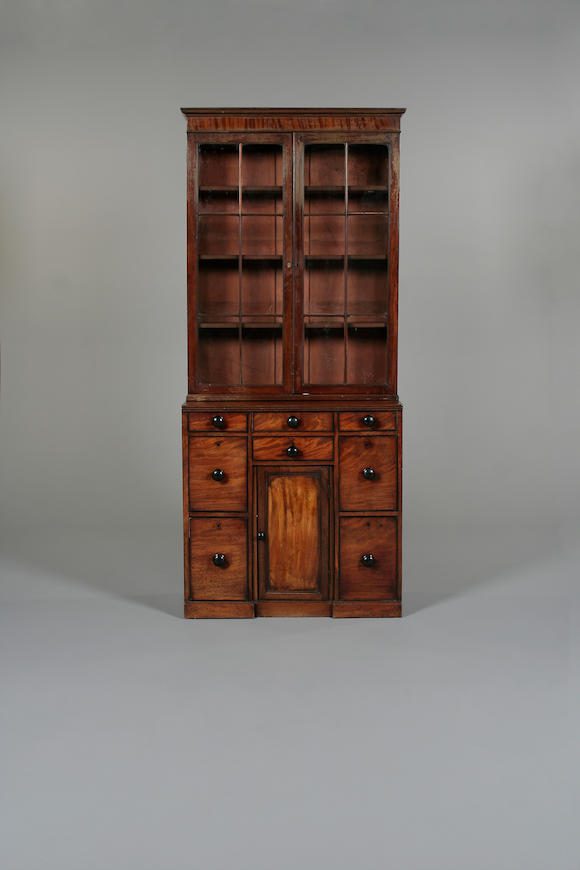 Bonhams A Regency Mahogany Bookcase