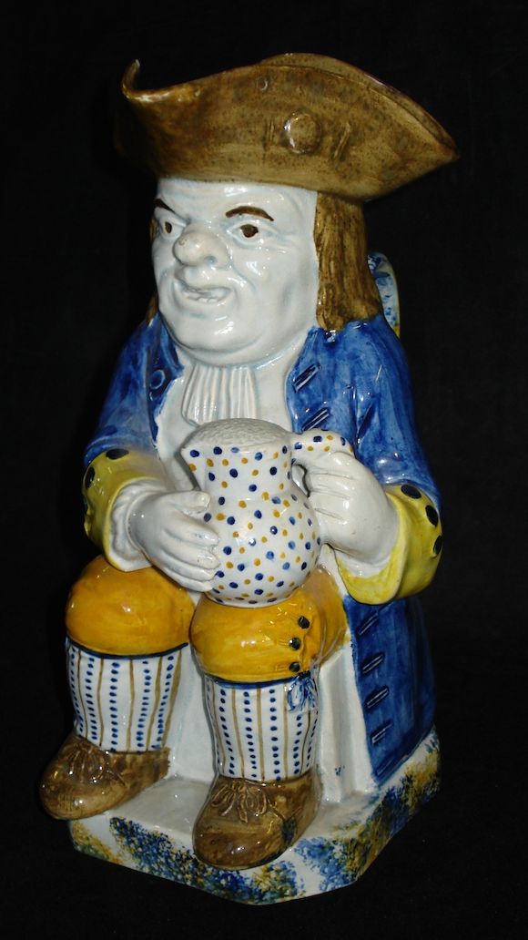 Bonhams : A Pratt Ware Toby jug , circa 1800