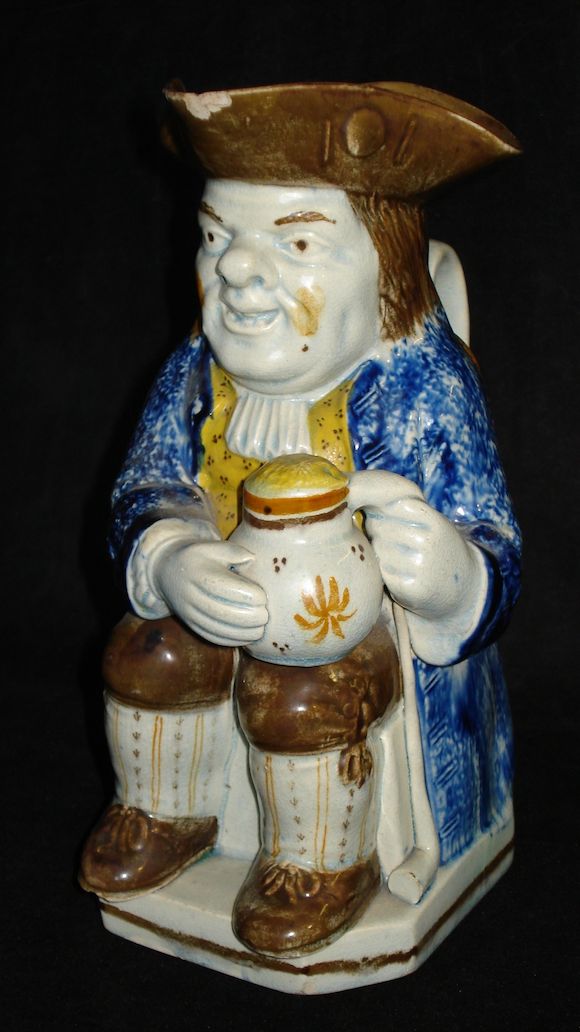 Bonhams : A Pratt Ware Toby jug, circa 1800