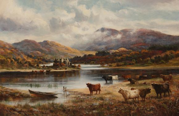Bonhams : John Blake MacDonald, RSA (British, 1829-1901) Kilchurn Castle