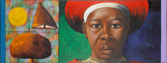 Bonhams : Velaphi Mzimba (South African, born after 1959-) Virgin Zulu ...