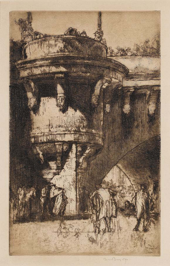 Bonhams : Sir Frank Brangwyn, R.A. (British, 1867-1956) Brangwyn Nineteen works from the set of ...