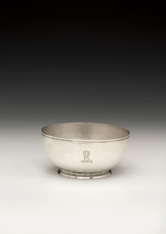 Bonhams : A George I Irish silver bowl, by Thomas Bolton, Dublin 1716,